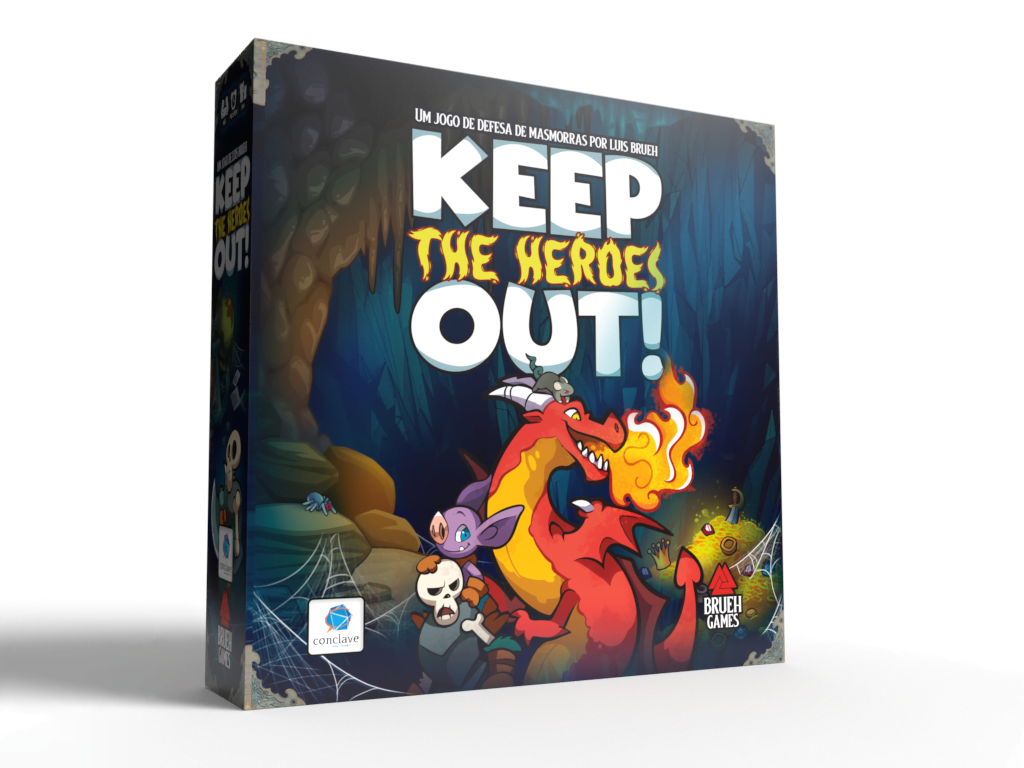 Keep the Heroes Out - Jogo de Tabuleiro no Brechó Lúdico Keep the Heroes Out - Jogo de Tabuleiro no Brechó Lúdico